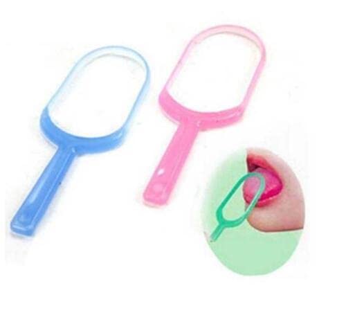 3 Pack Mini Tongue Cleaner Mouth Oral Essential For Every Day Use (3) Pack Tongue Scraper…