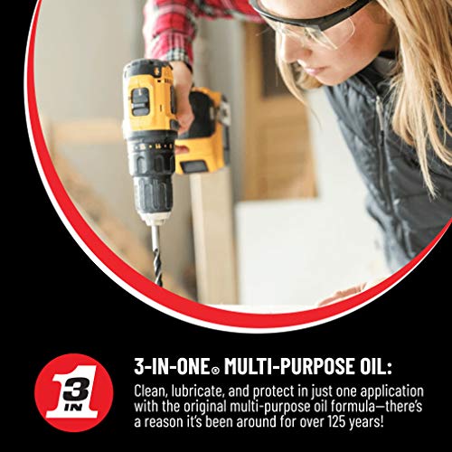3-IN-ONE Multi-Purpose Oil, 8 OZ