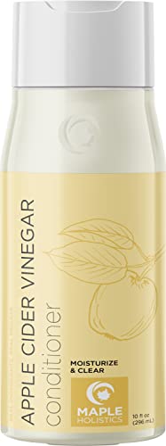 Cowash Apple Cider Vinegar Conditioner – Clarifying and Cleansing Conditioner for Hair Care with Plant Based Keratin Argan Oil and Rosemary Oil for Hair - Sulfate Free Conditioner for Dry Damaged Hair