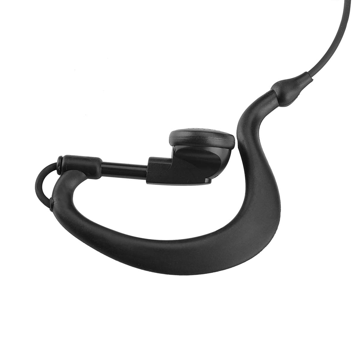 JEUYOEDE TK-2312 G Shape Single Wire Headset Surveillance Earpiece Mic Compatible with Kenwood Walkie Talkie TK-3101 TK-2312 Two Way Radio