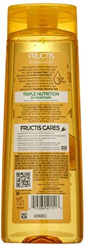 Garnier Hair Care Fructis Triple Nutrition Shampoo, 12.5 Fluid Ounce