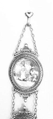 Norma Jean Designs 3PC Set Mini Heart Hooks, Antique Silver