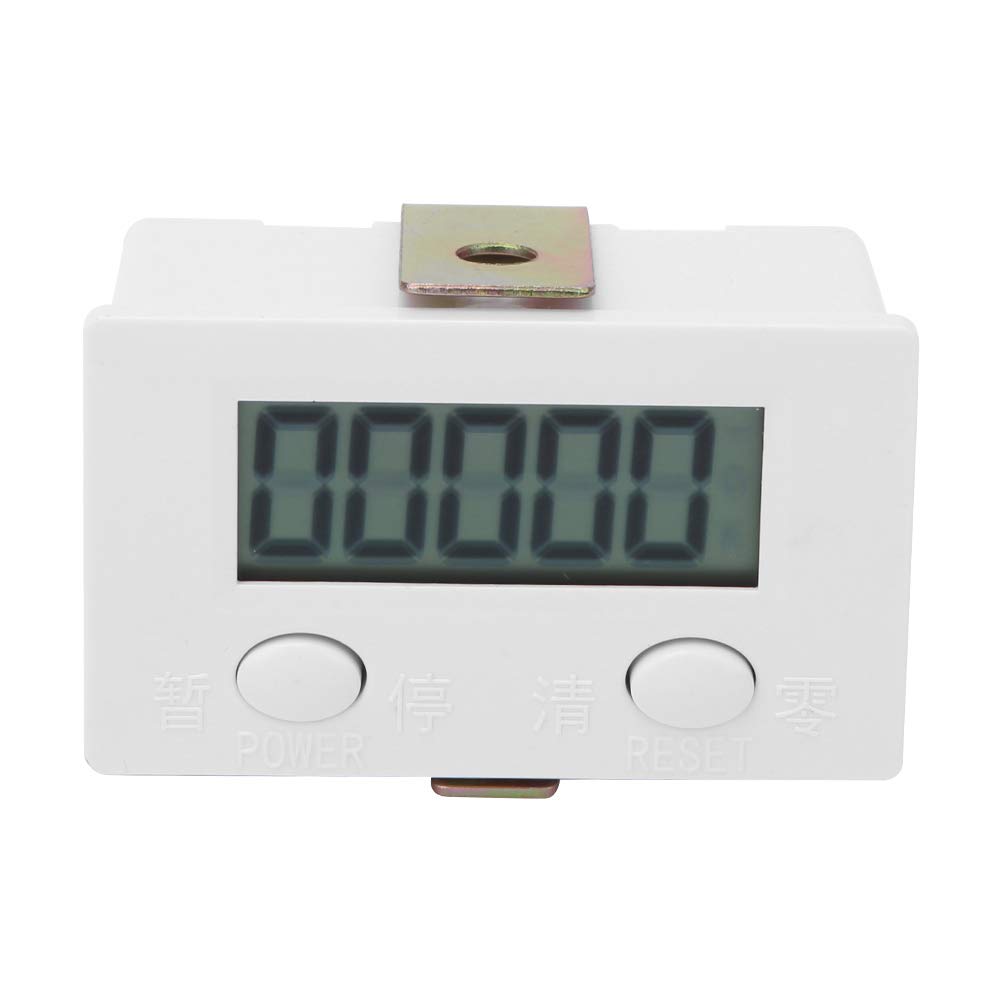 Garosa Tally Counter Digital Counter 5 Digit 0~99999 LCD Display Electronic Tally Counter Digit Number Lap Counter