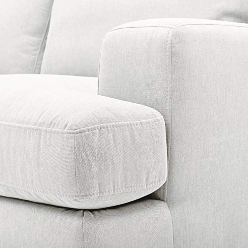 Amazon Brand β Stone & Beam Lauren Down-Filled Oversized Sofa Couch, 89"W, Pearl