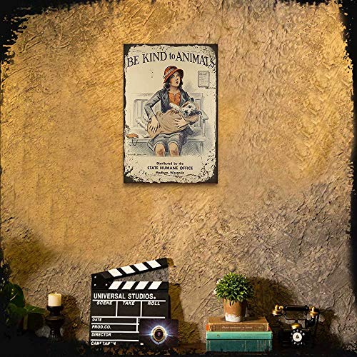 16''x12''- Maypole Soap,Tin Sign Vintage Funny Creature Iron Painting Metal Plate Novelty