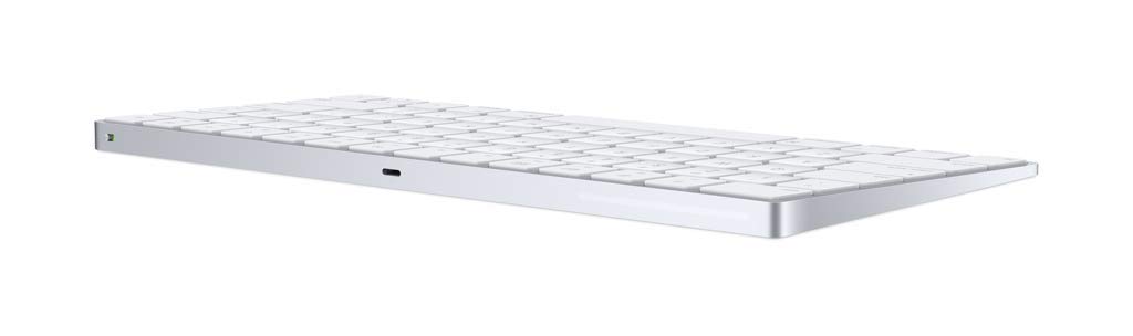 Apple Magic Keyboard (Wireless, Rechargable) (US English) - Silver (Renewed)