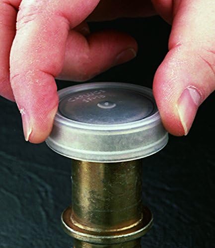 Caplugs SF-28 SF Series – Plastic Cap for Split-Flange Connections, 200 Pack, Translucent LD-PE, Ferrule Size 2" Protective Closures, Dust and Debris Seals, Corrosion Prevention (99191322)