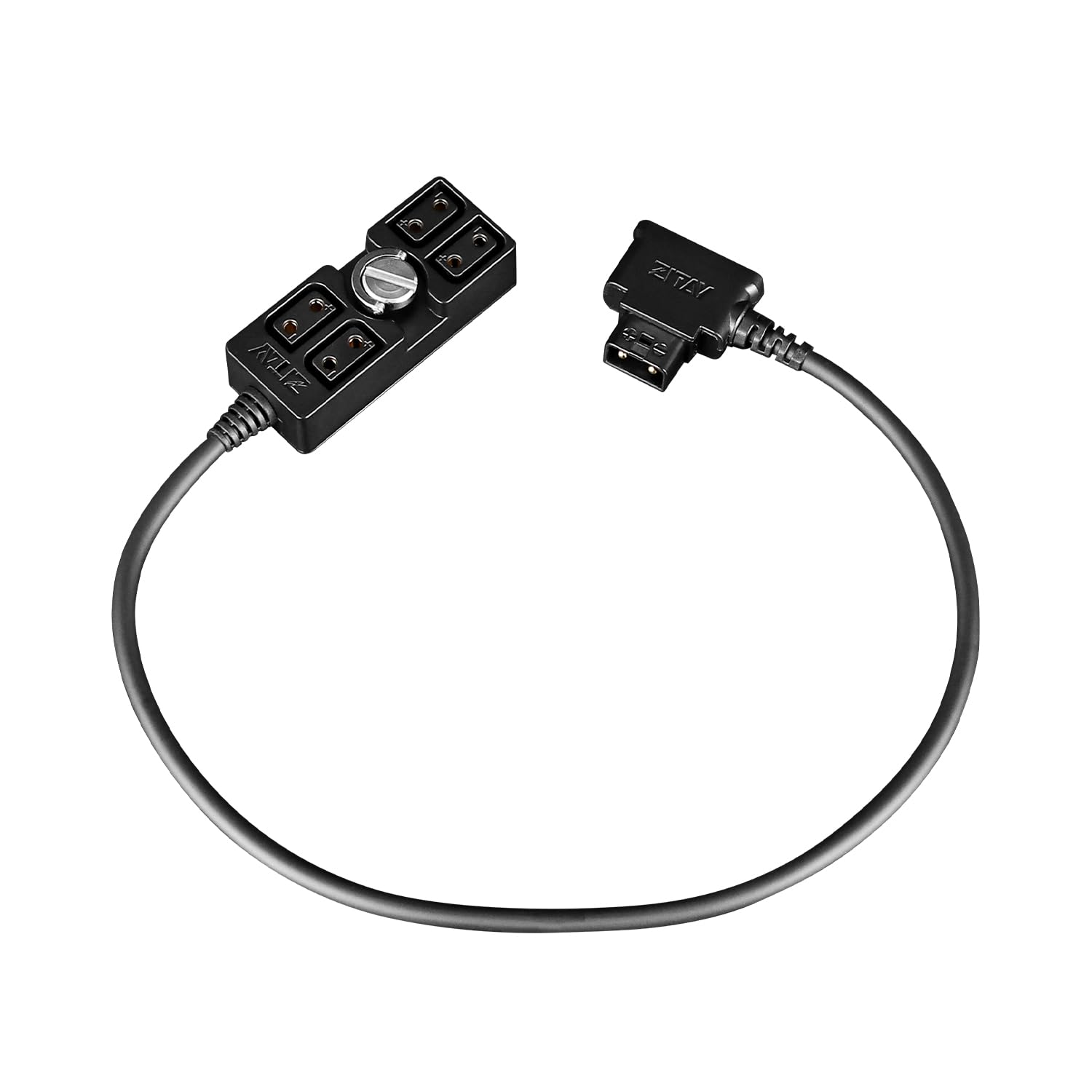 ZITAY D-tap 1x4 Power Splitter Hub with Reverse Insertion Prevention Adapter for VMount Battery
