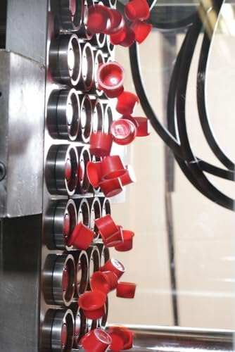 Caplugs T-12X T Series – Plastic Tapered Cap and Plug, 1000 Pack, Red LD-PE, Cap OD 0.855" x Plug ID 1.04" Protective Closures, Dust and Moisture Seals, MIL Spec, SAE Fittings, Hydraulic, EZ Remove