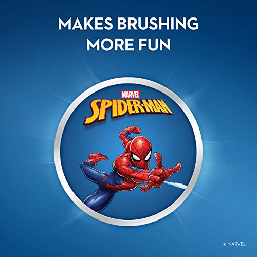 Crest Kid's Toothpaste Pump, featuring Marvel's Spiderman, Strawberry Flavor, 4.2 oz