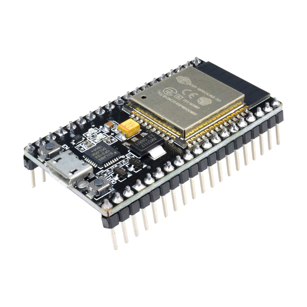 3 Pcs ESP32 ESP32S Board ESP-WROOM-32 Development Board, Aideepen ESP32S ESP-WROOM-32 Board 2.4GHz Dual-Core Compatible with Arduin, Nodemcu, and MicroPytho