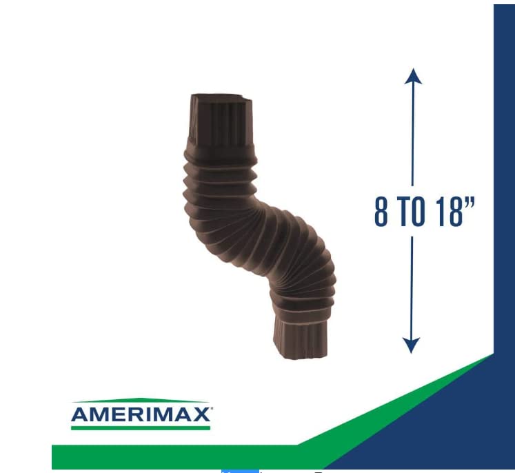 AMERIMAX HOME PRODUCTS FBA_3708419 Elbow, 2x3 Inch (Pack of 1), Brown|Brown