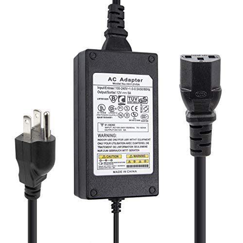 XENOCAM 12v Ac Dc Adapter for AOC LED LCD Monitor e2043Fk E2043FK-DT E2243FWK E2343FK E2243FW I2353PH E2351F LM720 LM729 LM800 LM914 Replacement Switching Power Supply Cord Charger