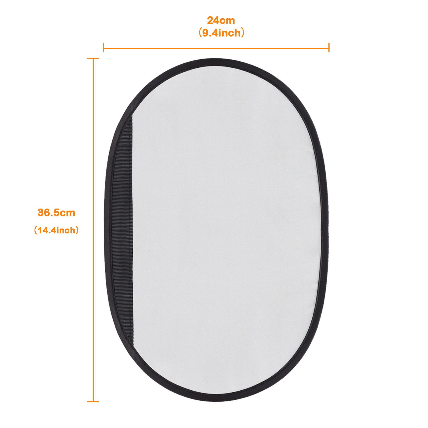 Car Window Sunahde WANPOOL Car Roof Handle Sunshade and Sunlight Blocker for Children and Adults - Silver