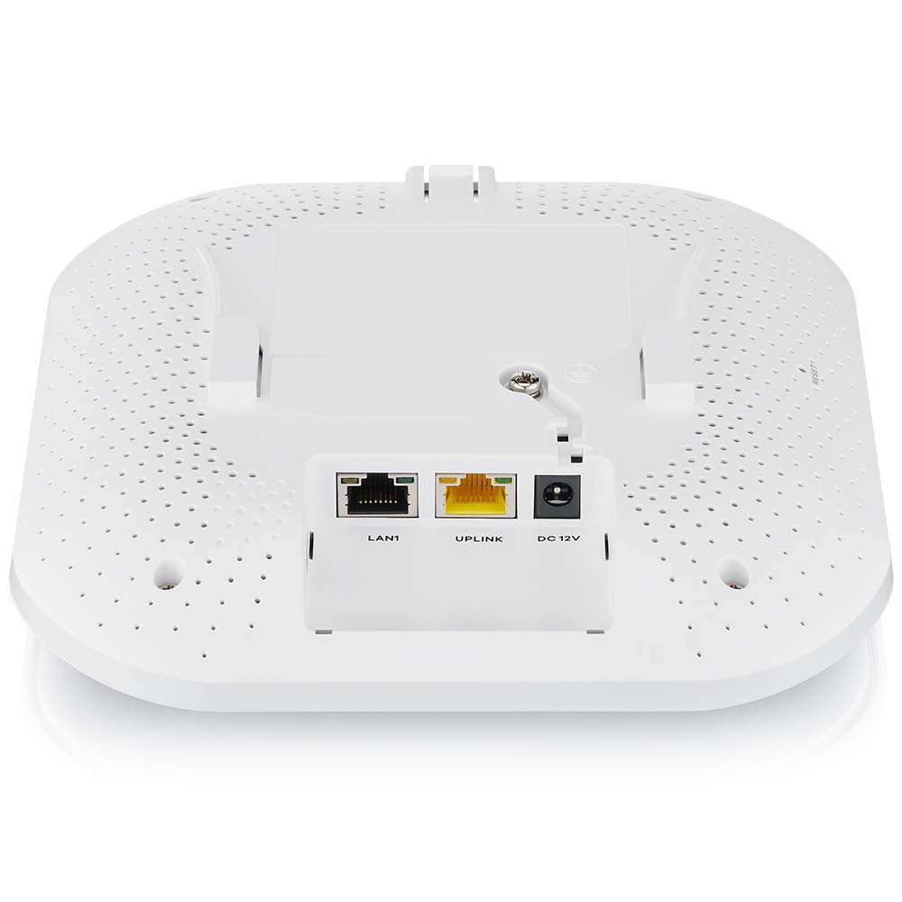 Zyxel True WiFi 6 AX3000 Wireless Multi-Gigabit Enterprise Access Point | Wall & Ceiling Optmized Antenna | Cloud, App, Direct or Controller Management | POE+ |1 Year Nebula Pro | WAX610D