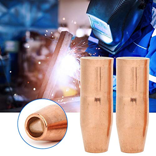 2Pcs MIG Welding Gun Nozzle Mig Welding Gun Accessory 169727 5/8inch for Miller M25/M40 Hobart MIG Gun