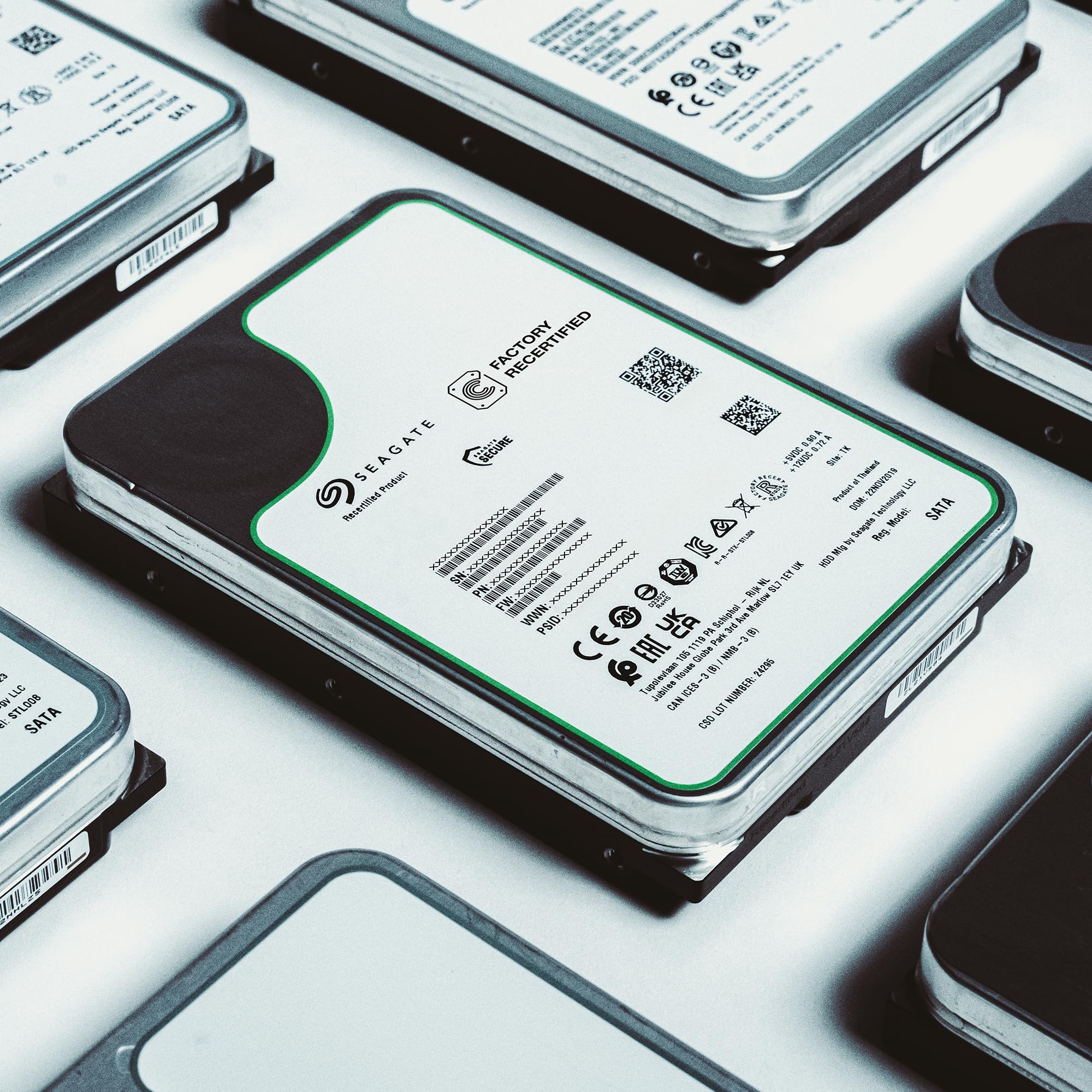 Seagate BarraCuda Pro 8TB 7200RPM Internal Hard Drive SATA 6GB/s 256MB Cache 3.5-Inch (ST8000DM0004) (Renewed)