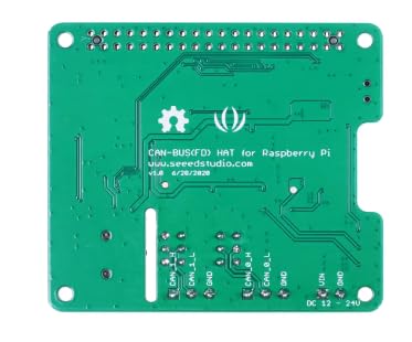 seeed studio 2-Channel CAN-Bus(FD) Shield for Raspberry Pi (MCP2518FD)