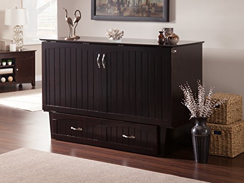 AFI Nantucket Murphy Bed Chest, Queen, Espresso