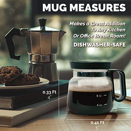 Cool Coffee Pot Mug - 16 oz Unique Coffee Mugs for Home and Office - Funny Novelty Mug That All Your Friends and Colleagues Will Ask About