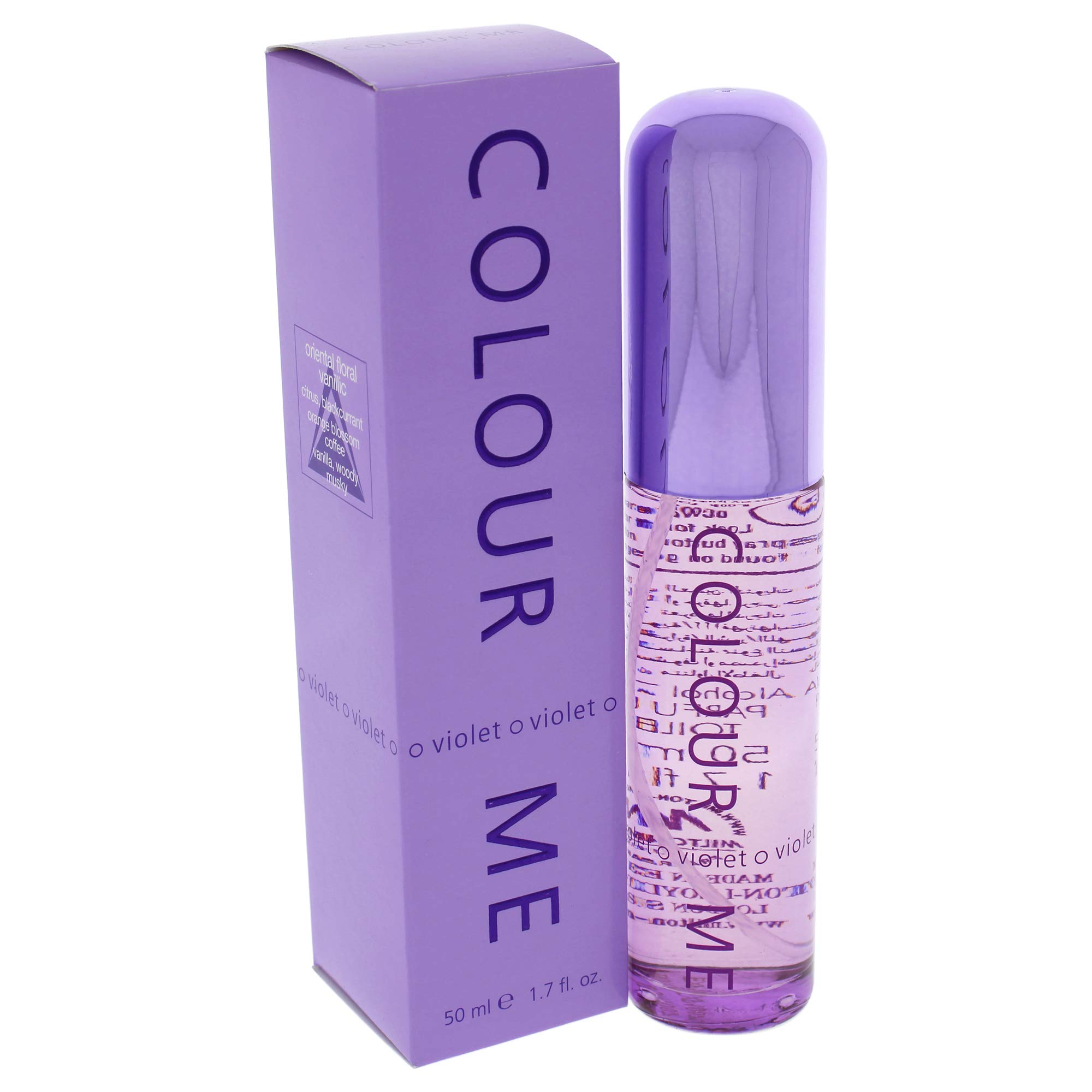COLOUR ME Milton Lloyd Violet Pdt Spray 1.7 Oz Women, 1.7 Oz