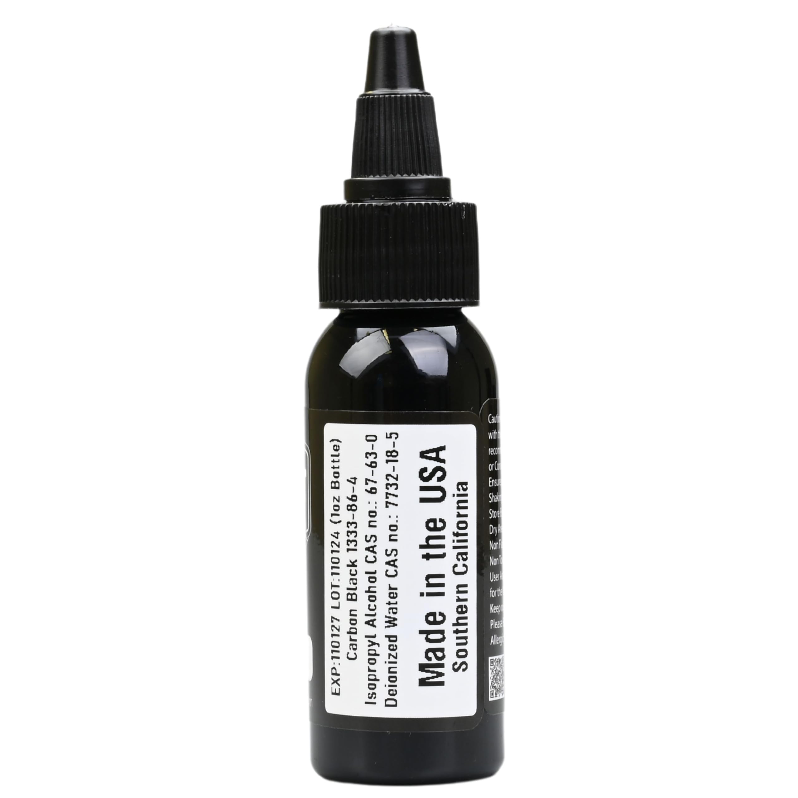 Element Tattoo Supply - Black Tattoo Ink Lining Outline Shading Mixing Ink Blending Solid Tattooing Ink Permanent for Human Skin Professional Vegan Tattoo Ink 1oz Bottle