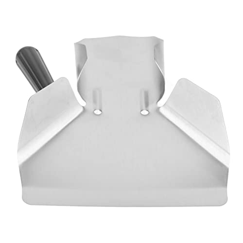 Bagger Food Grade Stainless Steel Commercial French Fry Scoop with Right Handle Multifunction Popcorn Bagger for Chips Popcorn