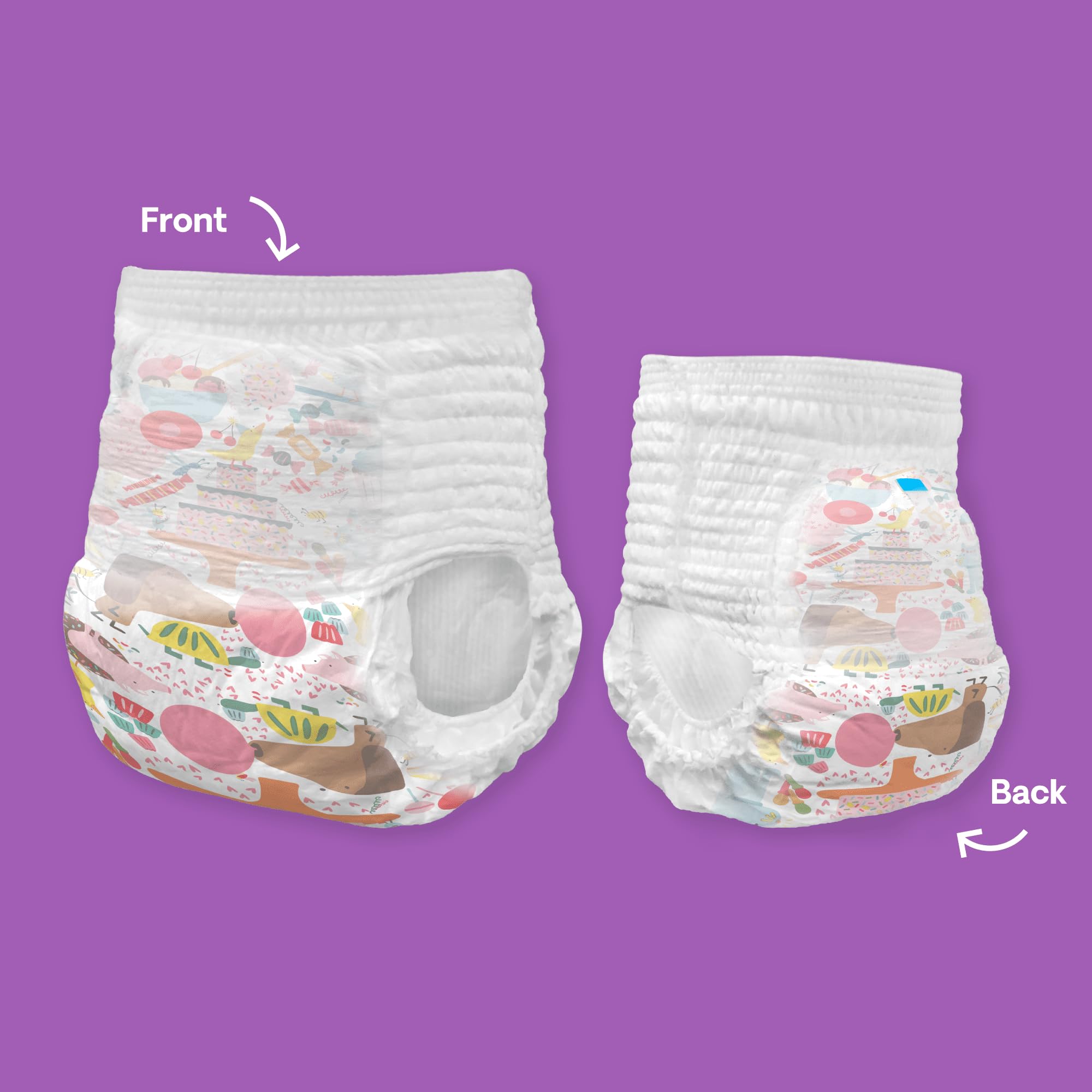 Hello Bello Training Pants Club Box - Sugar Rush & Tea Time - 2T-3T 84 Count