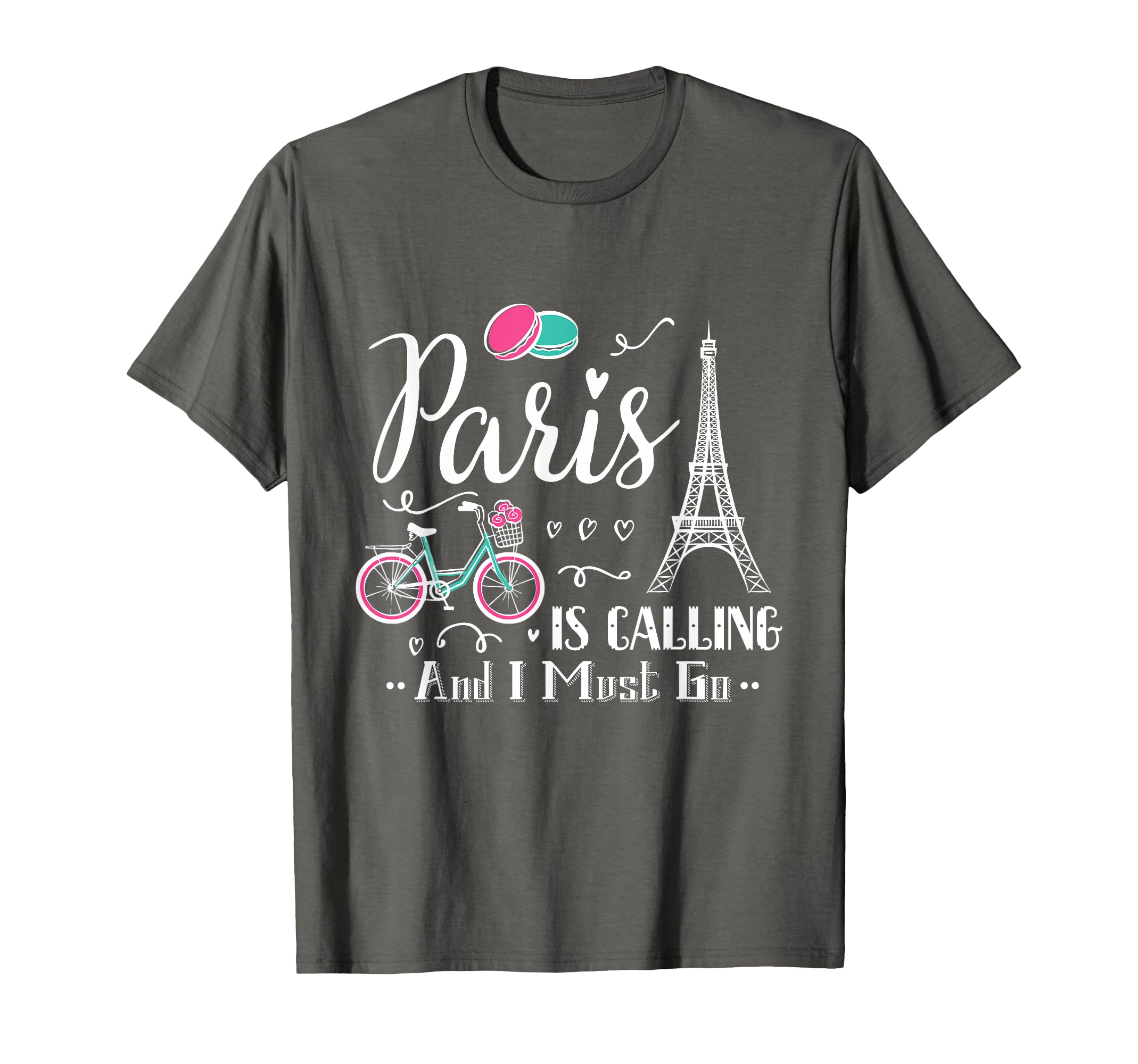 Cute Paris France Vacation Travel Christmas Gift T-Shirt T-Shirt