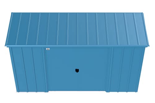 Arrow Shed Classic 10' x 4' Outdoor Padlockable Steel Storage Shed Building
