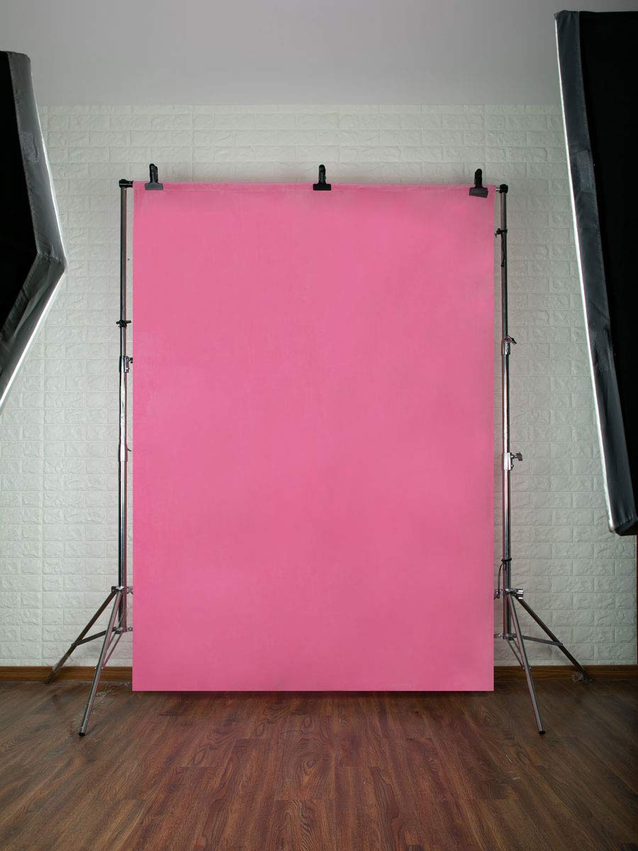 Kate 6ft×9ft Solid Pink Backdrop Portrait Background for Photography Studio