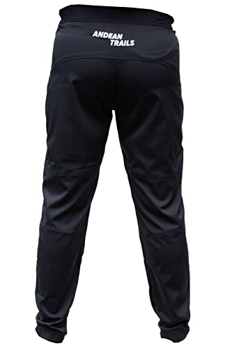 Andean Trails, MTB Pants, Mountain Bike Pants, Enduro Pants, Downhill Pants, Water Repellent Black