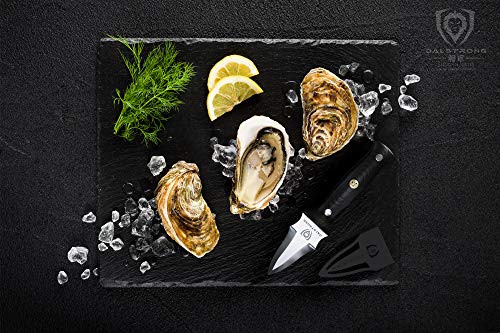 Dalstrong Professional Oyster, Clam and Shellfish Shucking Knife - 3.5 inch - Shogun Series Elite - Japanese AUS-10V Super Steel - G10 Handle - Kitchen Knife - Sheath Included