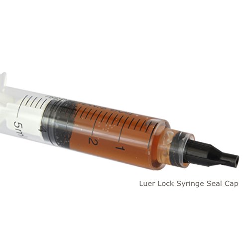 BSTEAN Syringe Blunt Tip Needle and Cap - 10ml, 5ml, 3ml, 1ml Syringes 14ga 16ga 18ga 20ga Blunt Needles - Oil or Glue Applicator (Pack of 10)