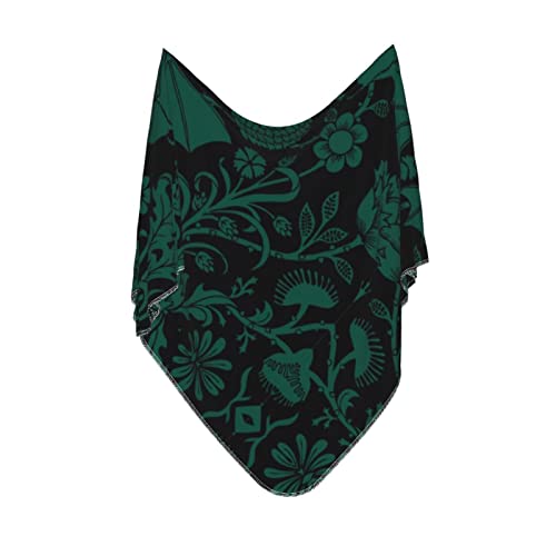 Belinyo Bat Flower Baby Swaddle Blankets Nursing Cover Infant Receiving Blankets for Crib, Stroller, Travel( 36x 36'')