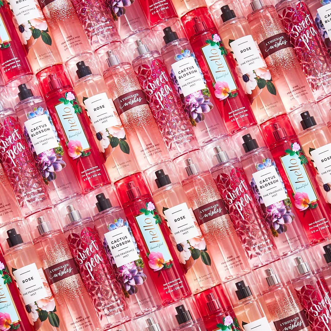 Bath & Body Works Beautiful Day By Bath & Body Works for Women - 8 Oz Fine Fragrance Mist, 8 Oz
