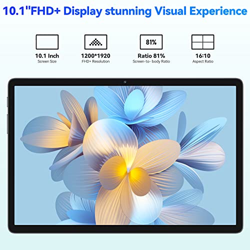 Blackview 2023 New Tab 12 Pro Android 12 Tablets 10 inch Tablet with Stylus14 (8+6 Expand) GB RAM + 128 GB ROM 1TB TF Tablet PC, 1920 * 1200 FHD+IPS, Octa-core,2.4G/5G WiFi, Bluetooth 5.0 GPS Gray