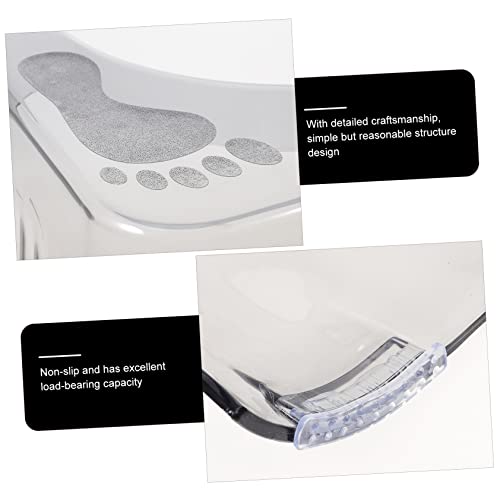 Bathroom Stool Plastic Stool Portable Stool Seat Kid Potty Swattypotty Potty Step Bidet Home Bathroom Footstool Foot Stool for Children Potty Stool for Kids Aldult Squatting Pan