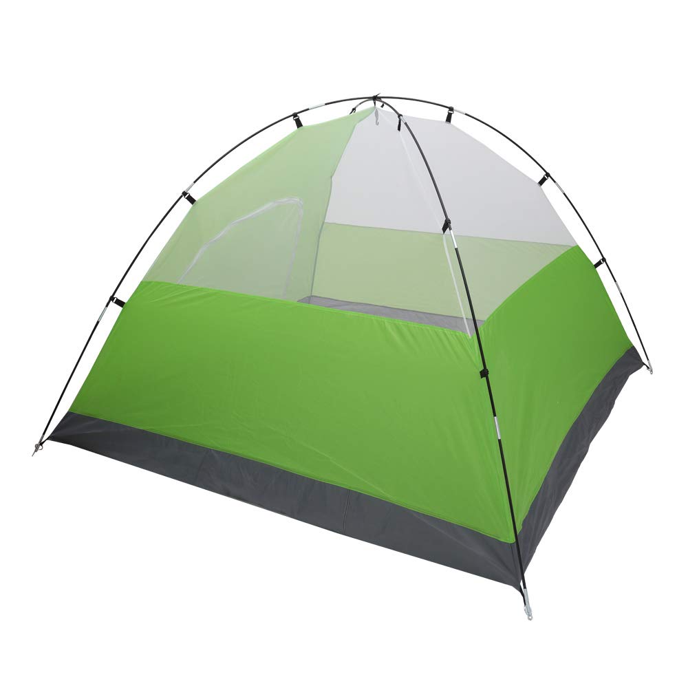 3-4 Person Camping Dome Tent for Hiking Mountaineering Outdoor with Carry Bag, Blue & Green