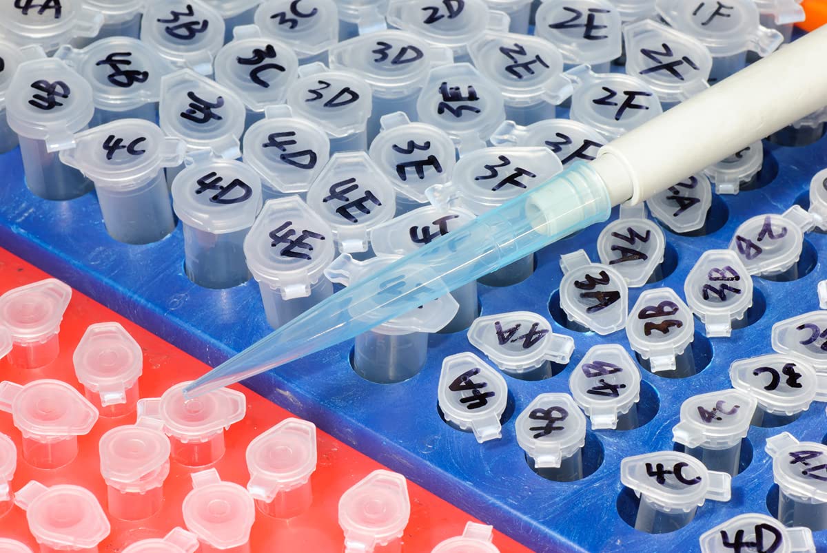 Ackers Science 500Pcs 1.5ml Polypropylene Graduated Microcentrifuge Tubes with Snap Cap,Natural
