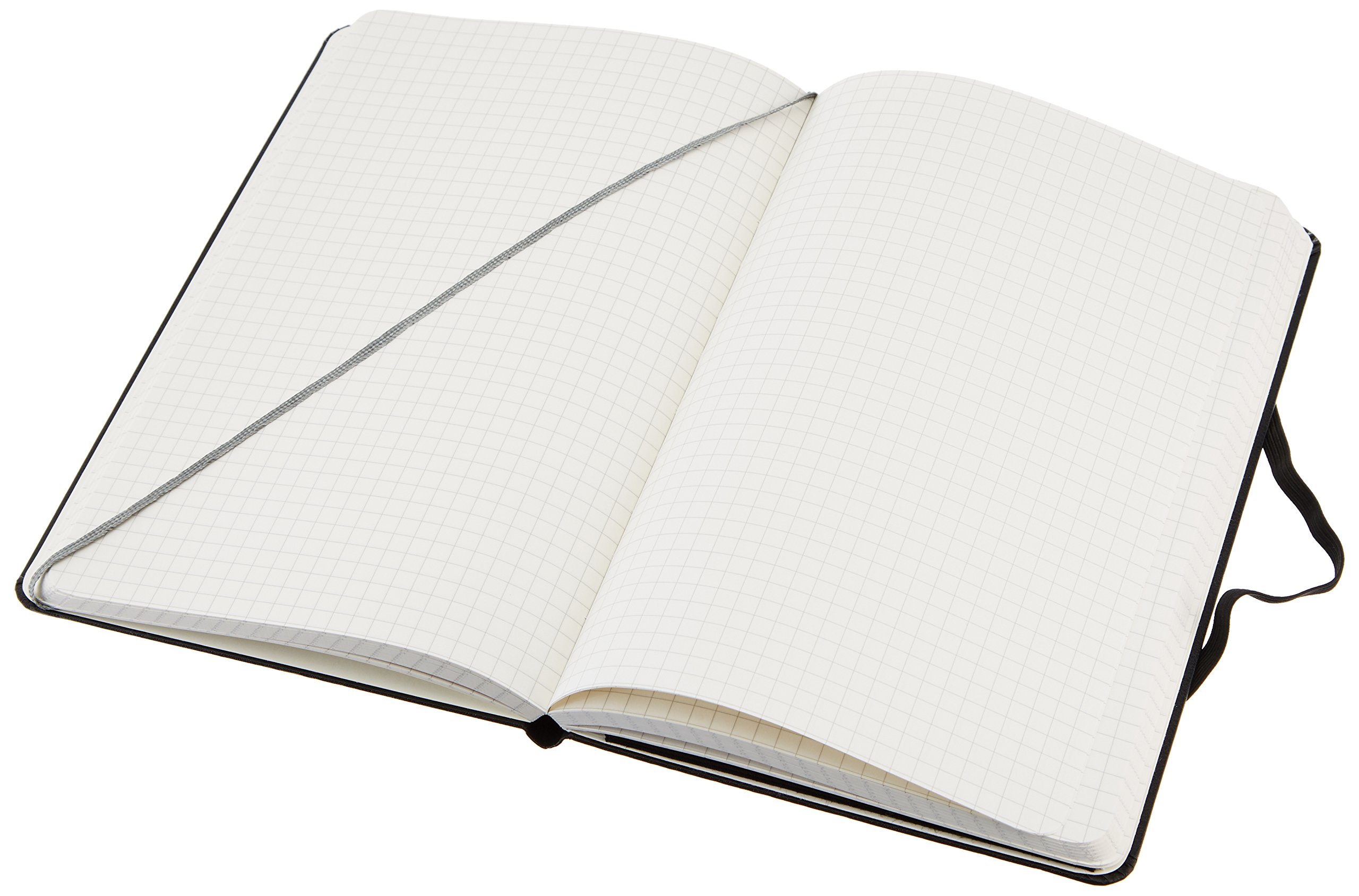 Amazon Basics Classic Grid Notebook, 240 Pages, Hardcover - 5 x 8.25-Inch, Graph Ruled Pages