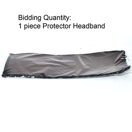 Defean Brown Headphone Protector Headband Fabric Compatible with Audio Technica M30 M40 M50 M50X M50S M40X Headphone(Brown Protector Headband)