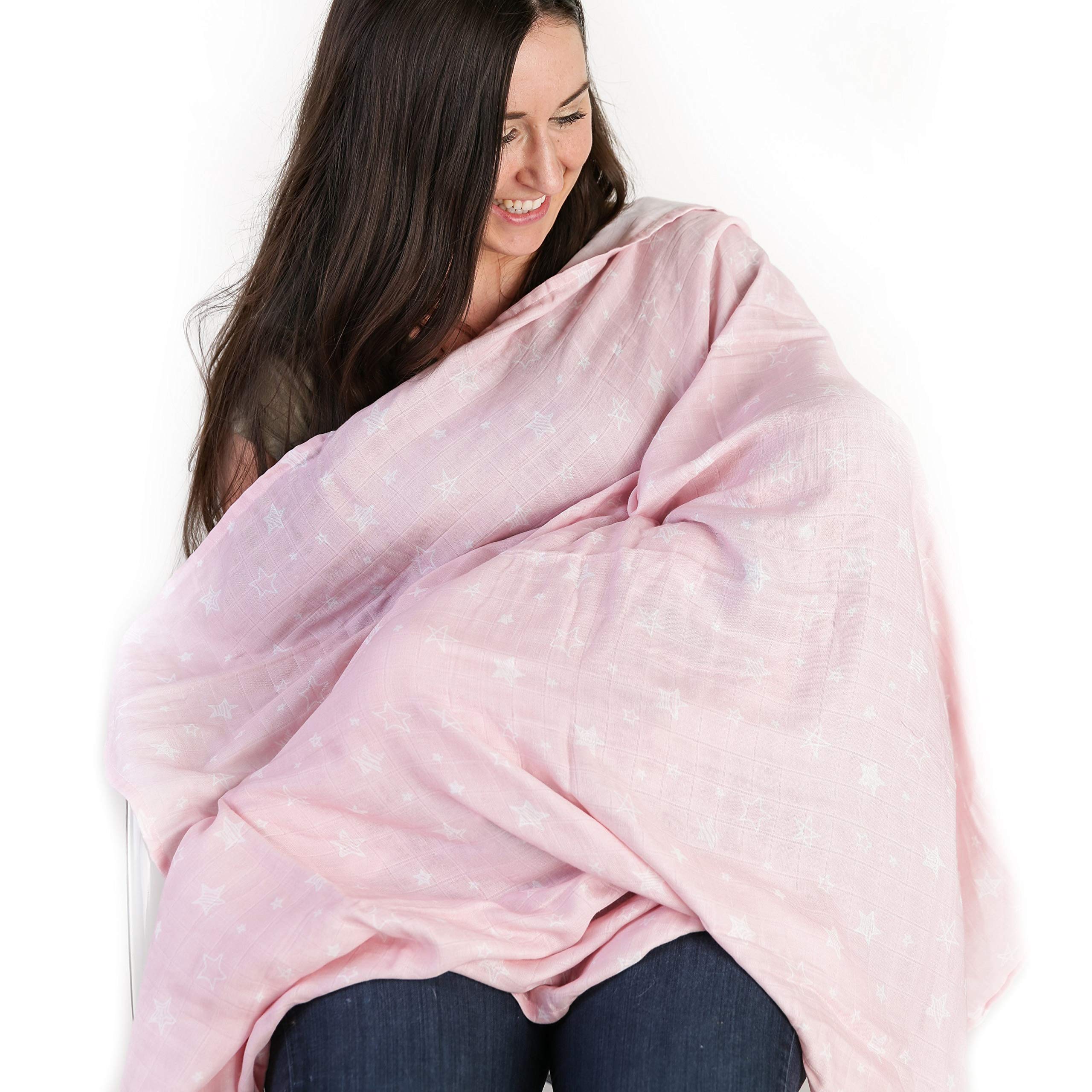 Kids N' Such Extra-Large Muslin Baby Swaddle Blanket, Mystical, 47 x 47, 3 Pack