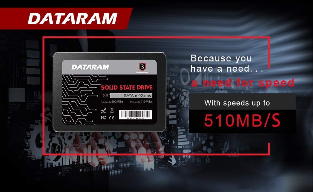 Dataram AISPEX 2.5" SSD Solid State Drive (10 Pack 120GB)