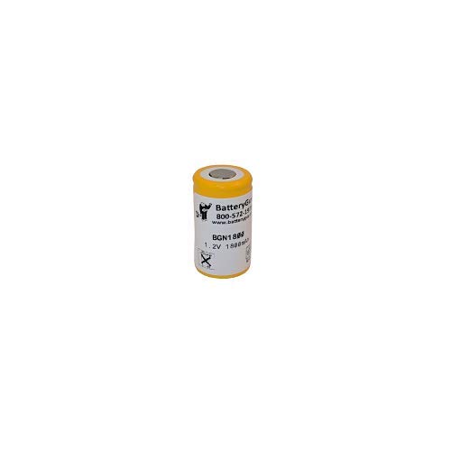 BatteryGuy 745800 Replacement 1.2V 1800mAh Nickel Cadmium Battery Brand Equivalent (Rechargeable)