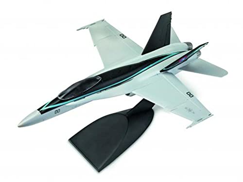 Revell Easy-Click-System 85-1267 Top Gun Maverick's F/A-18 Super Hornet Fighter Jet Kit 1:72 Scale 14-Piece Skill Level 2 Plastic Model Airplane Building Kit , Gray, 8 years old and up