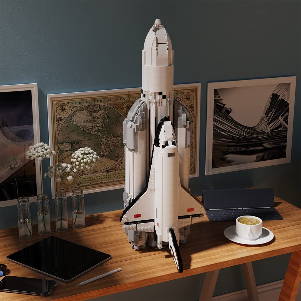 3,844 PCS Space Launch System Energia Buran Rocket Building Kit, Super Heavy Launch Vehicle Energia Building Toy Set, Buran Space Shuttle Energia Model Building Block, Science Rocket for Space Lovers
