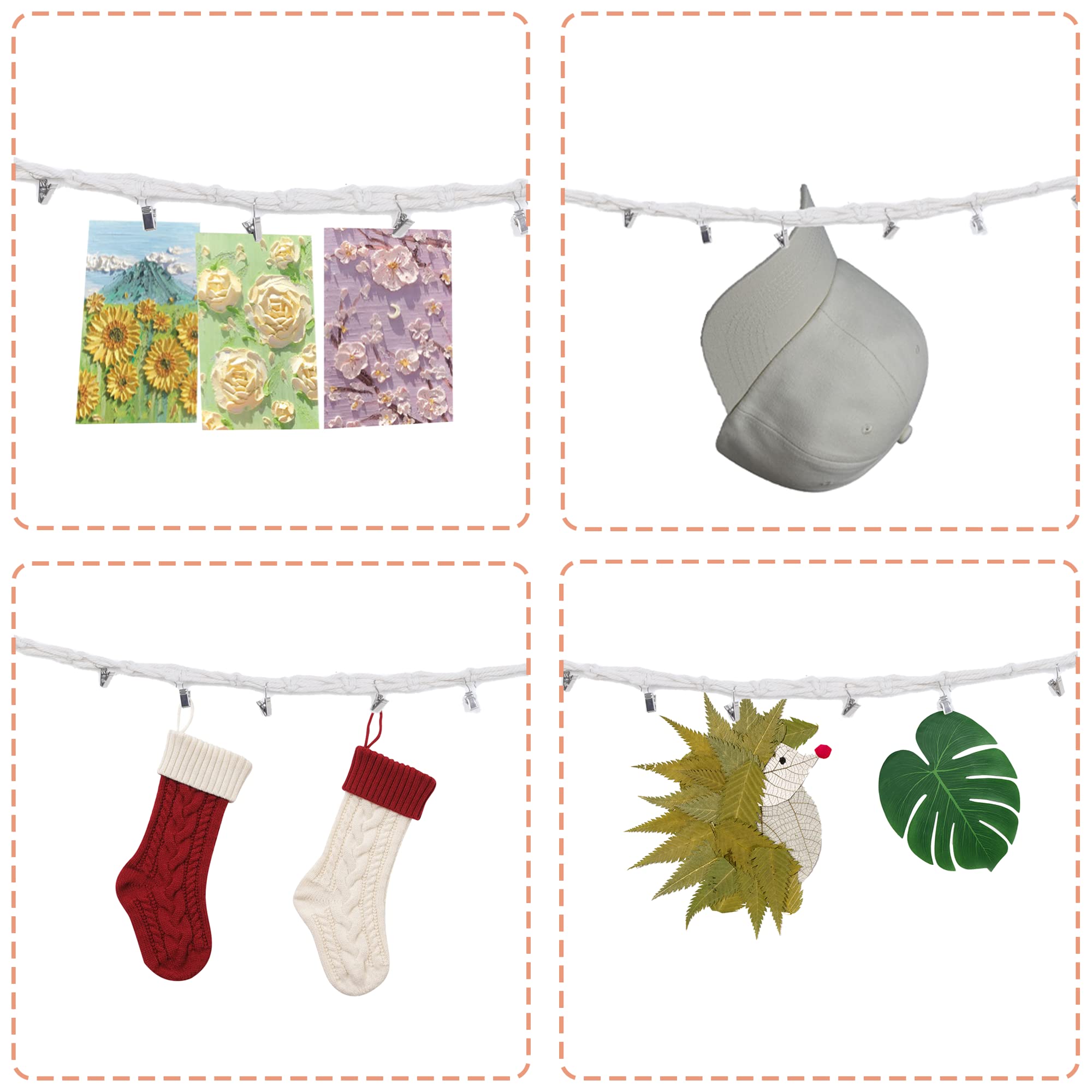 2PCS BOHO Hanging Organizers