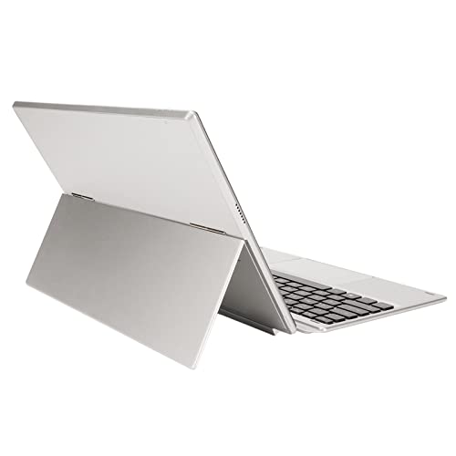 2-in-1 Touchscreen Laptop, Stereo Speakers 512GB SSD 100-240V Tablet 12.3 Inch Laptop Portable with Magnetic Keyboard for Work (12+512G US Plug)