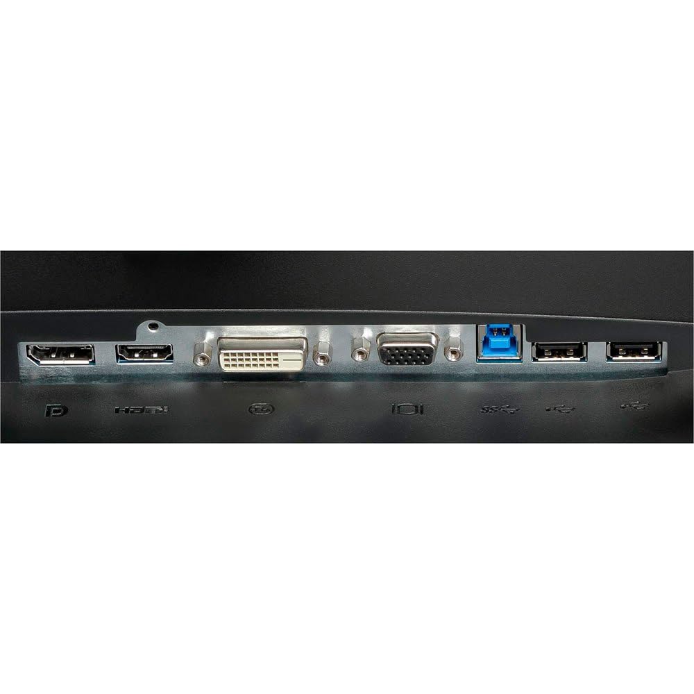 Dell P2421 24 Inch 1200p 16:10 WUXGA QHD, IPS Thin Bezel Monitor, HDMI, DisplayPort, VESA Certified, Black (Renewed)